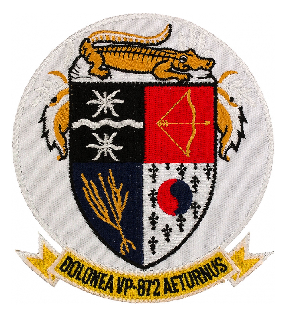 Navy Patrol Squadron VP-872 Patch | Flying Tigers Surplus