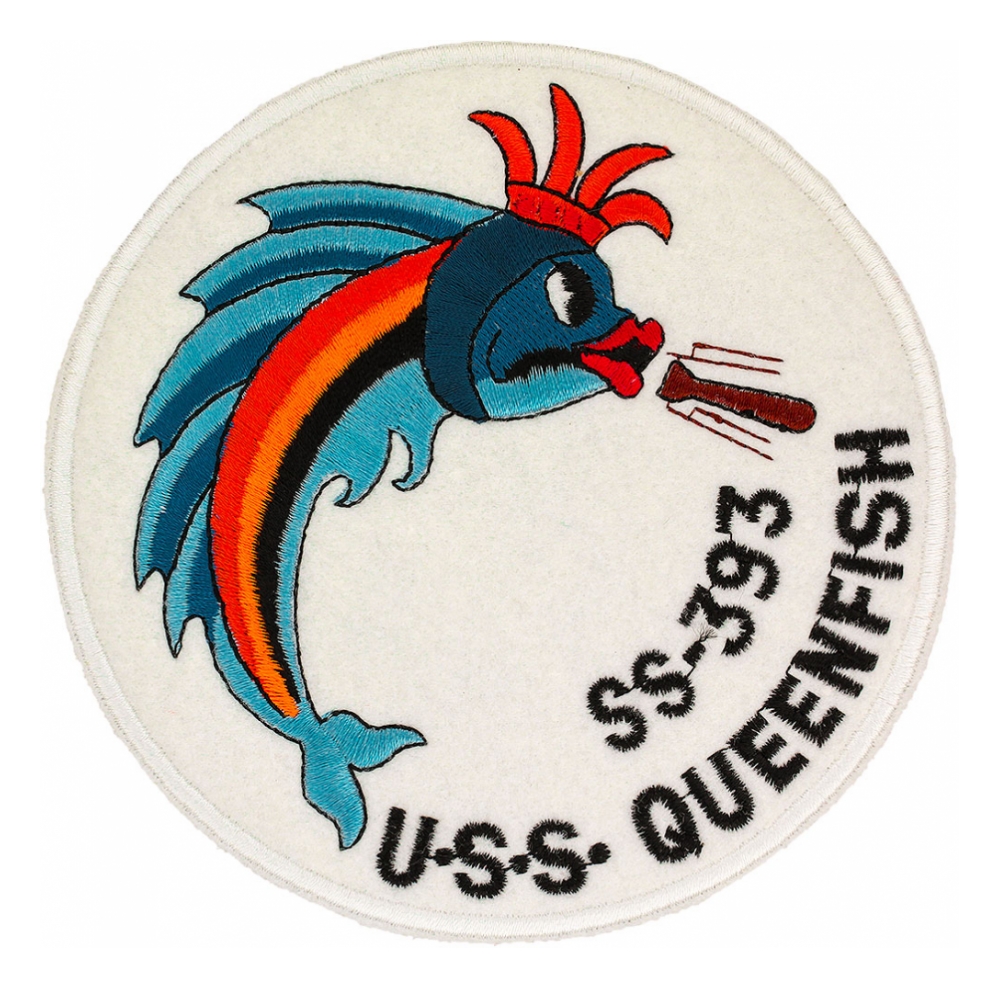 USS Queenfish SS-393 Patch | Flying Tigers Surplus