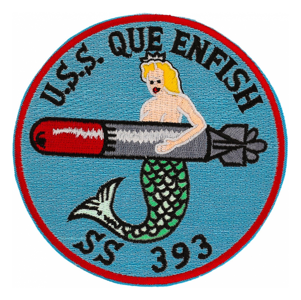 USS Queenfish SS-393 Patch | Flying Tigers Surplus
