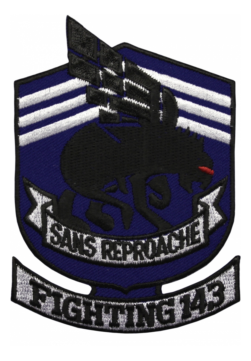 Navy Fighter Squadron VF-143 Sans Reproache Patch | Flying Tigers Surplus