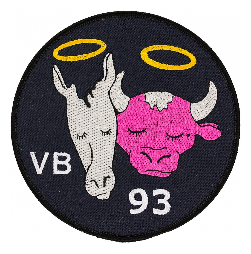Navy Bombing Squadron VB-93 Patch | Flying Tigers Surplus