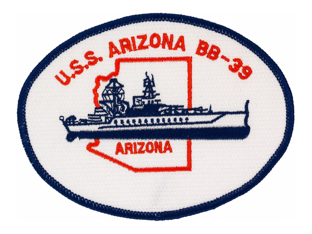 Navy Battleship Patches (BB) | Flying Tigers Surplus