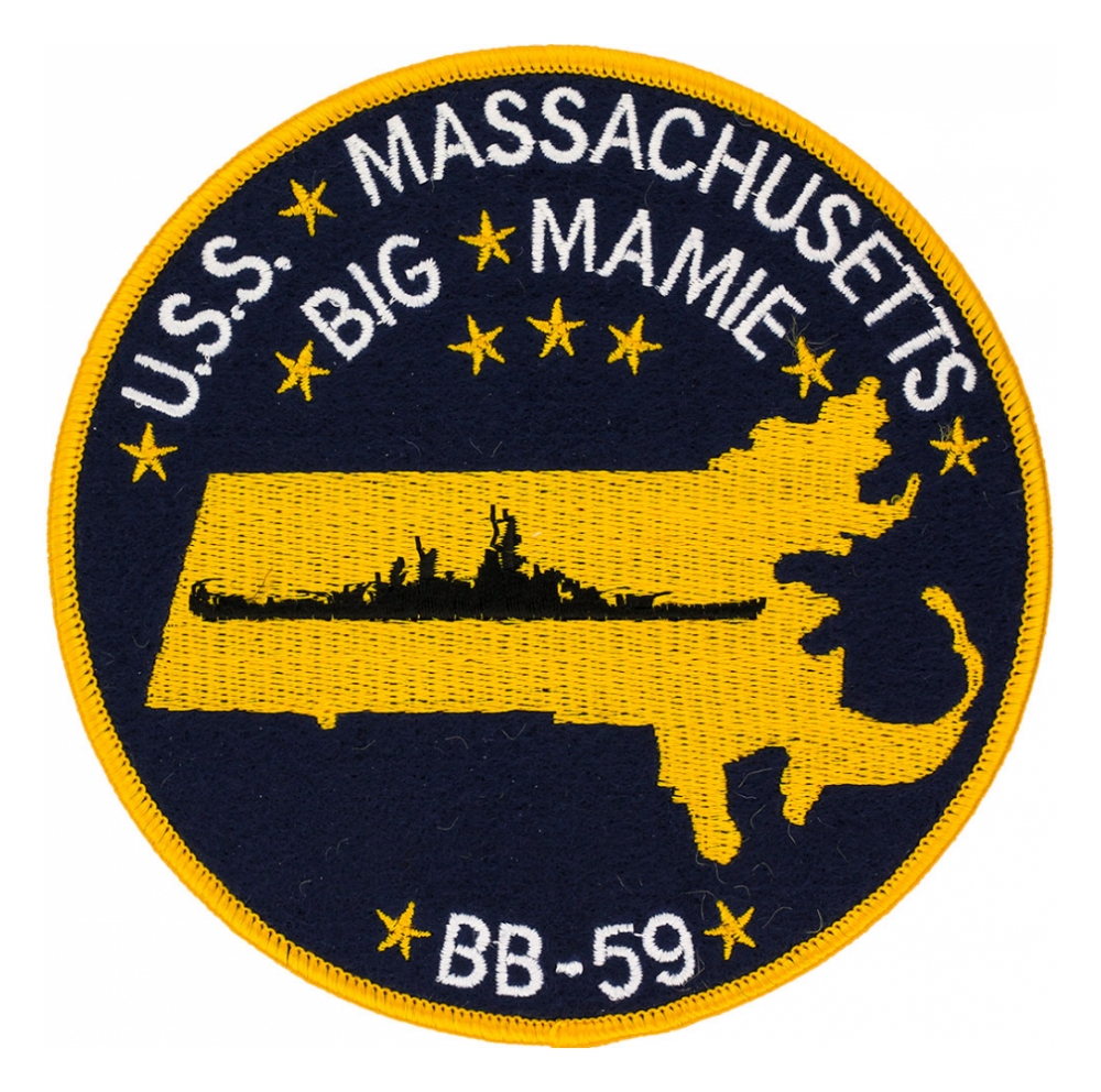 Navy Battleship Patches (BB) | Flying Tigers Surplus