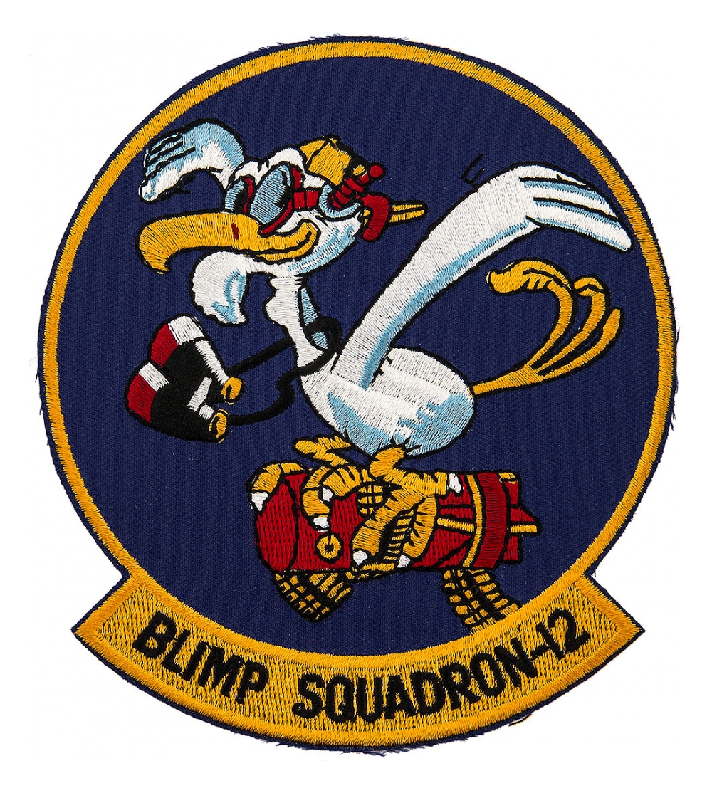 Navy Airship Patrol Squadron ZP-12 Patch | Flying Tigers Surplus