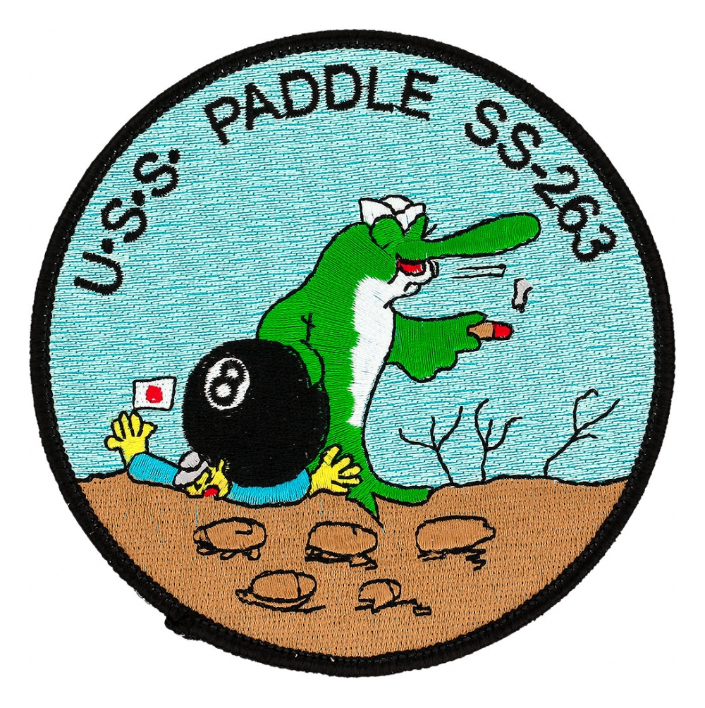 USS Paddle SS-263 Patch | Flying Tigers Surplus