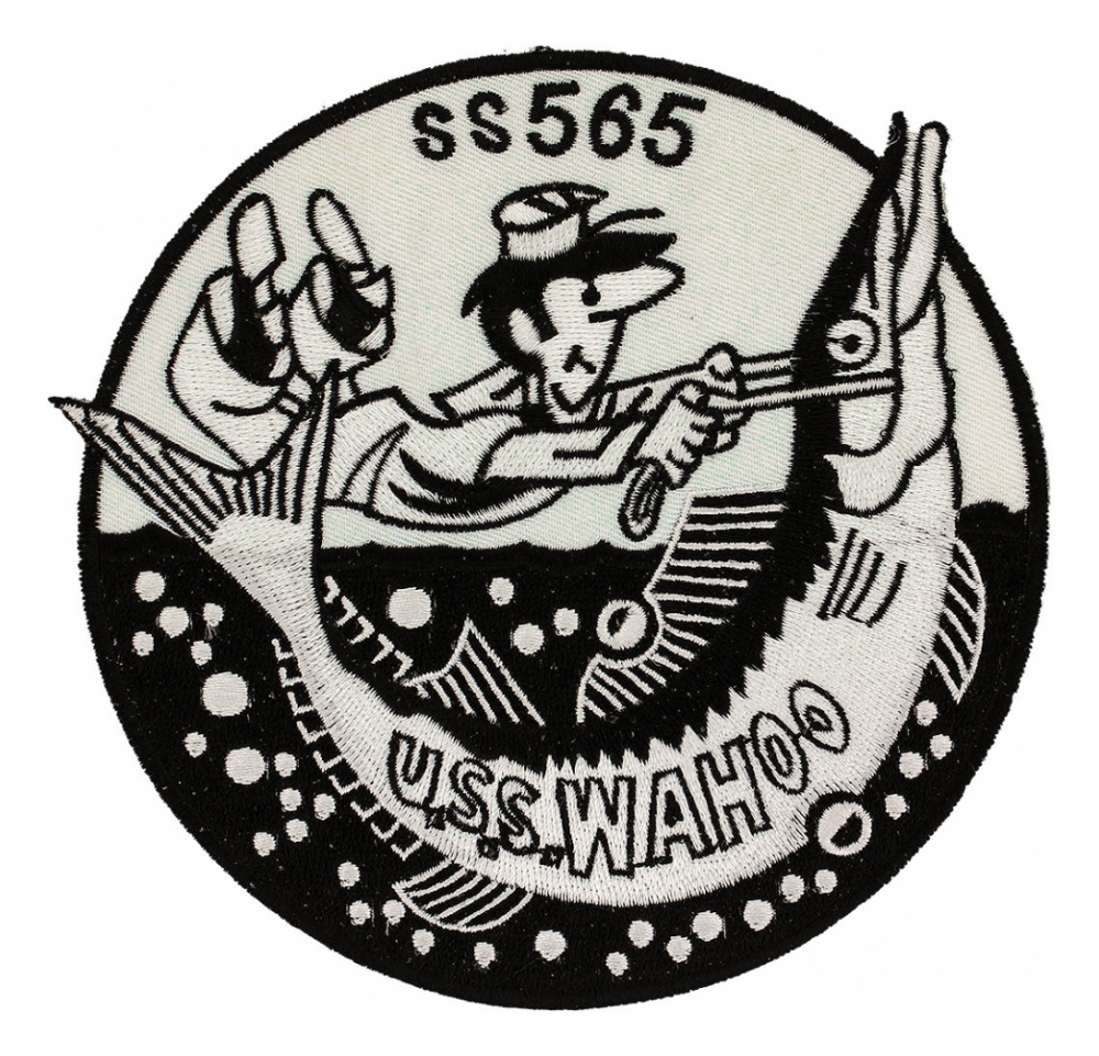 USS Wahoo SS-565 Patch | Flying Tigers Surplus