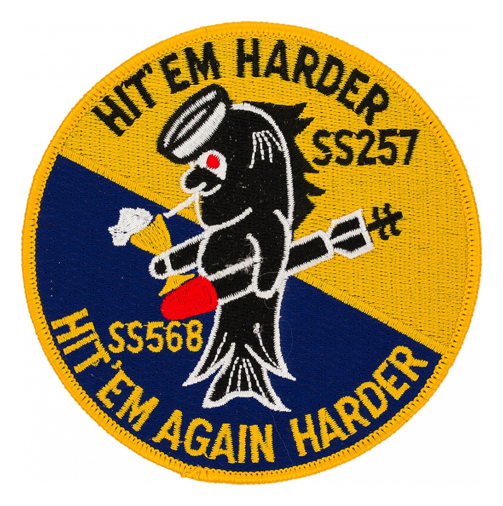 USS Harder SS-568 Patch | Flying Tigers Surplus