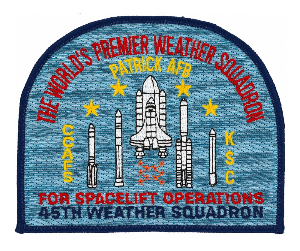 Air Force 45th Weather Squadron Patch | Flying Tigers Surplus
