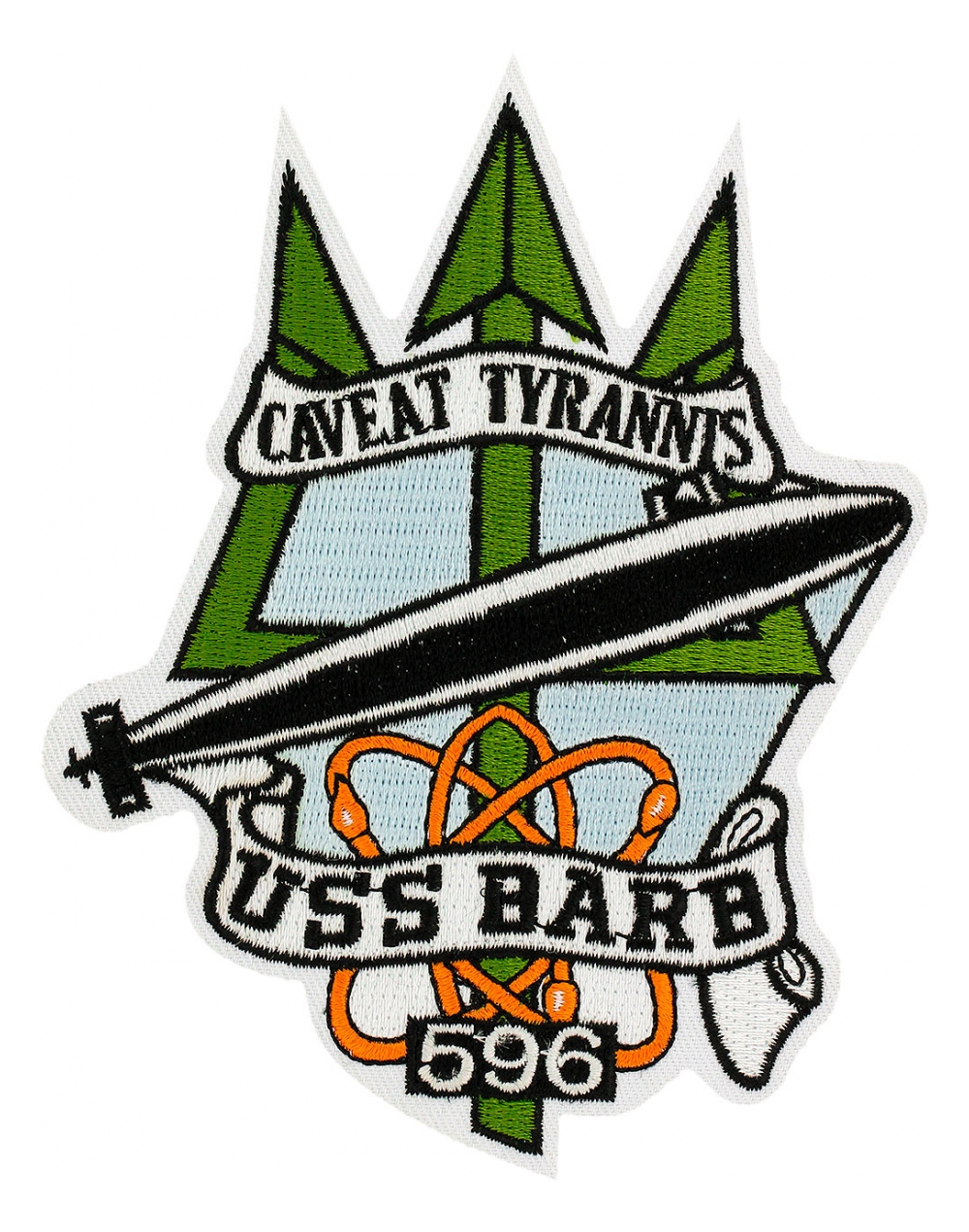 USS Barb SSN-596 Patch | Flying Tigers Surplus
