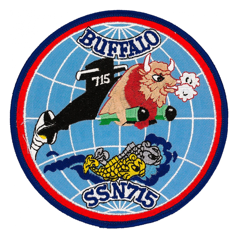 USS Buffalo SSN-715 Patch | Flying Tigers Surplus