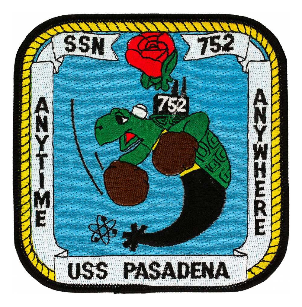 USS Pasadena SSN-752 Patch | Flying Tigers Surplus
