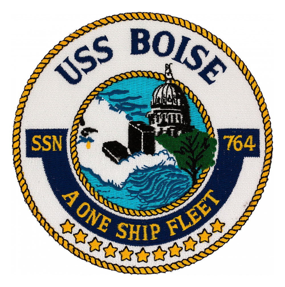 USS Boise SSN-764 Patch | Flying Tigers Surplus