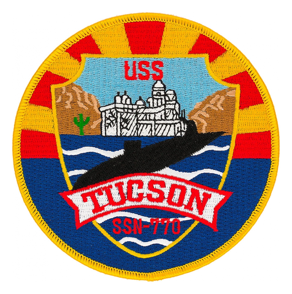 USS Tucson SSN-770 Patch | Flying Tigers Surplus