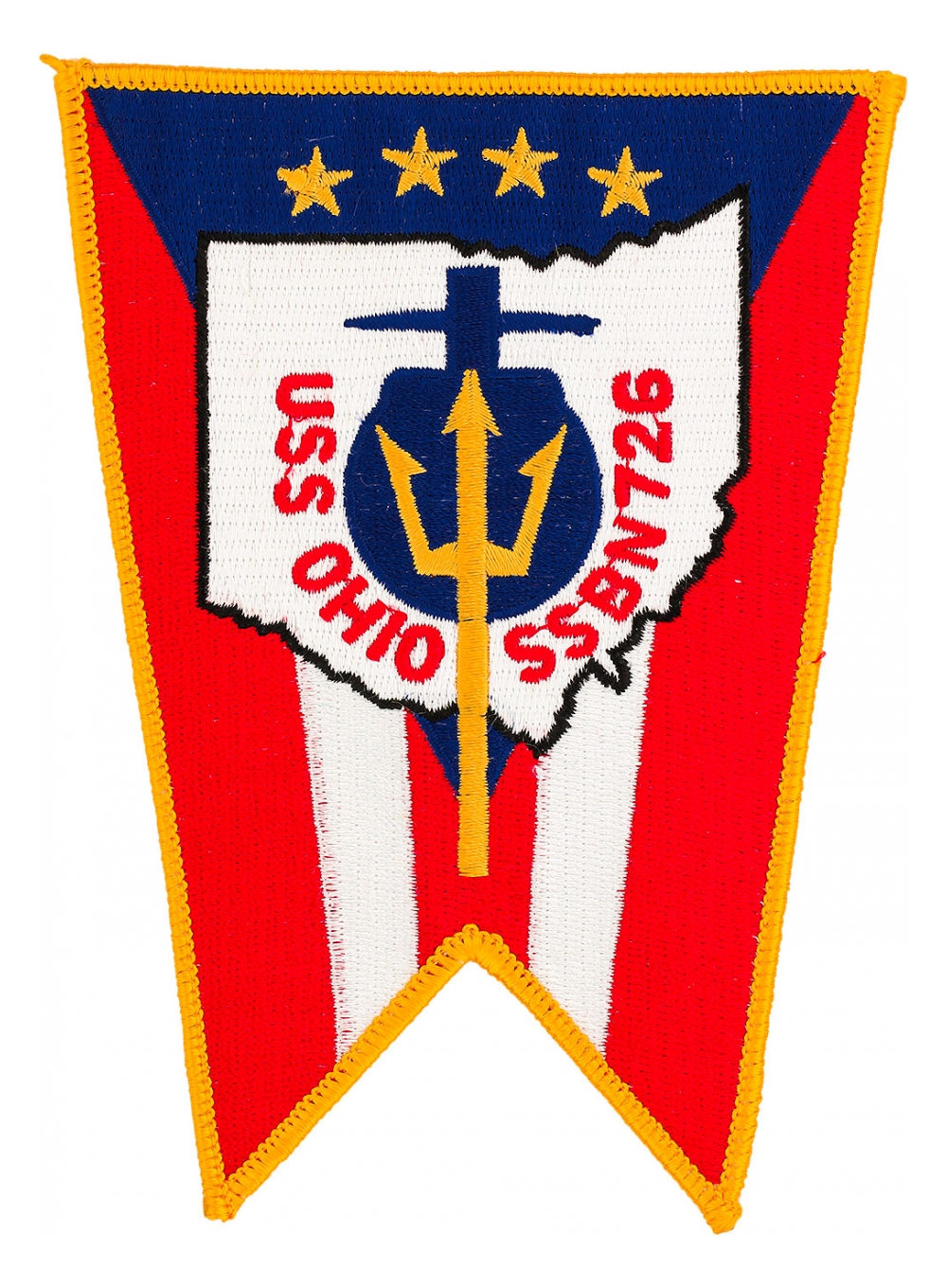 USS Ohio SSBN-726 Patch | Flying Tigers Surplus
