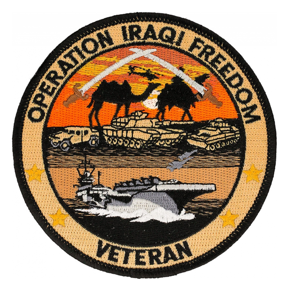 Operation Iraqi Freedom - Enduring Freedom Patches | Flying Tigers Surplus
