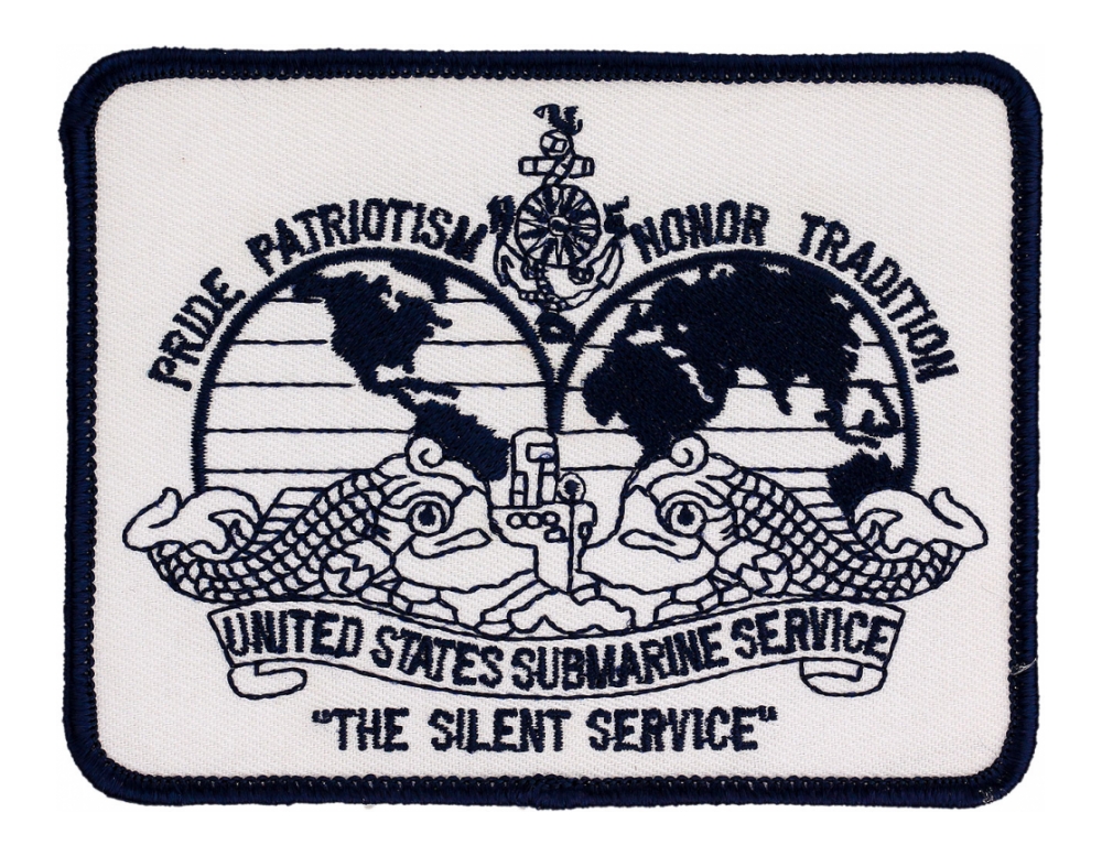 United States Submarine Service Patch (The Silent Service) | Flying ...
