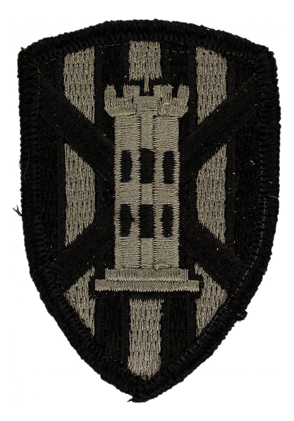 7th Engineer Brigade Patch Foliage Green (VELCRO\®\; brand fastener ...