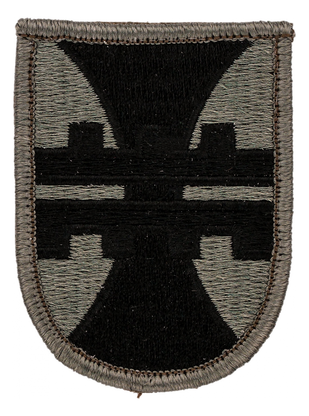 412th Engineer Brigade Patch Foliage Green (VELCRO\®\; brand fastener Backed) | Flying Tigers ...