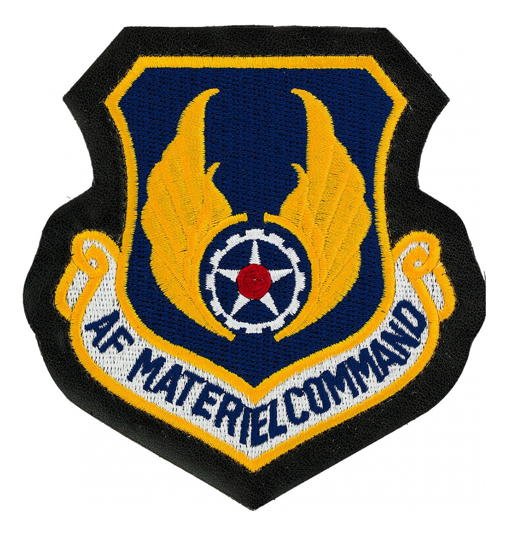 Air Force Materiel Command Patch With Hook Fastener | Flying Tigers Surplus