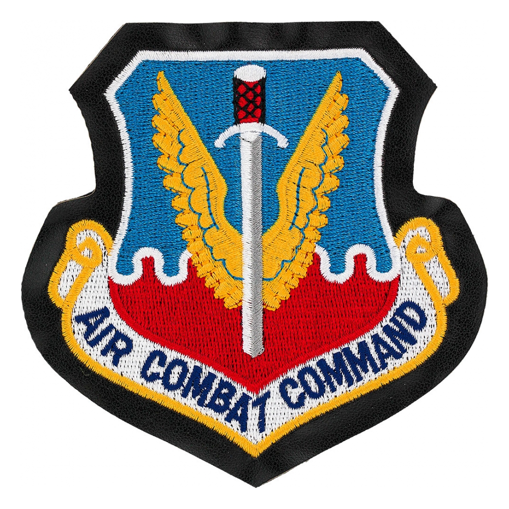 Air Combat Command Patch With Hook Fastener | Flying Tigers Surplus