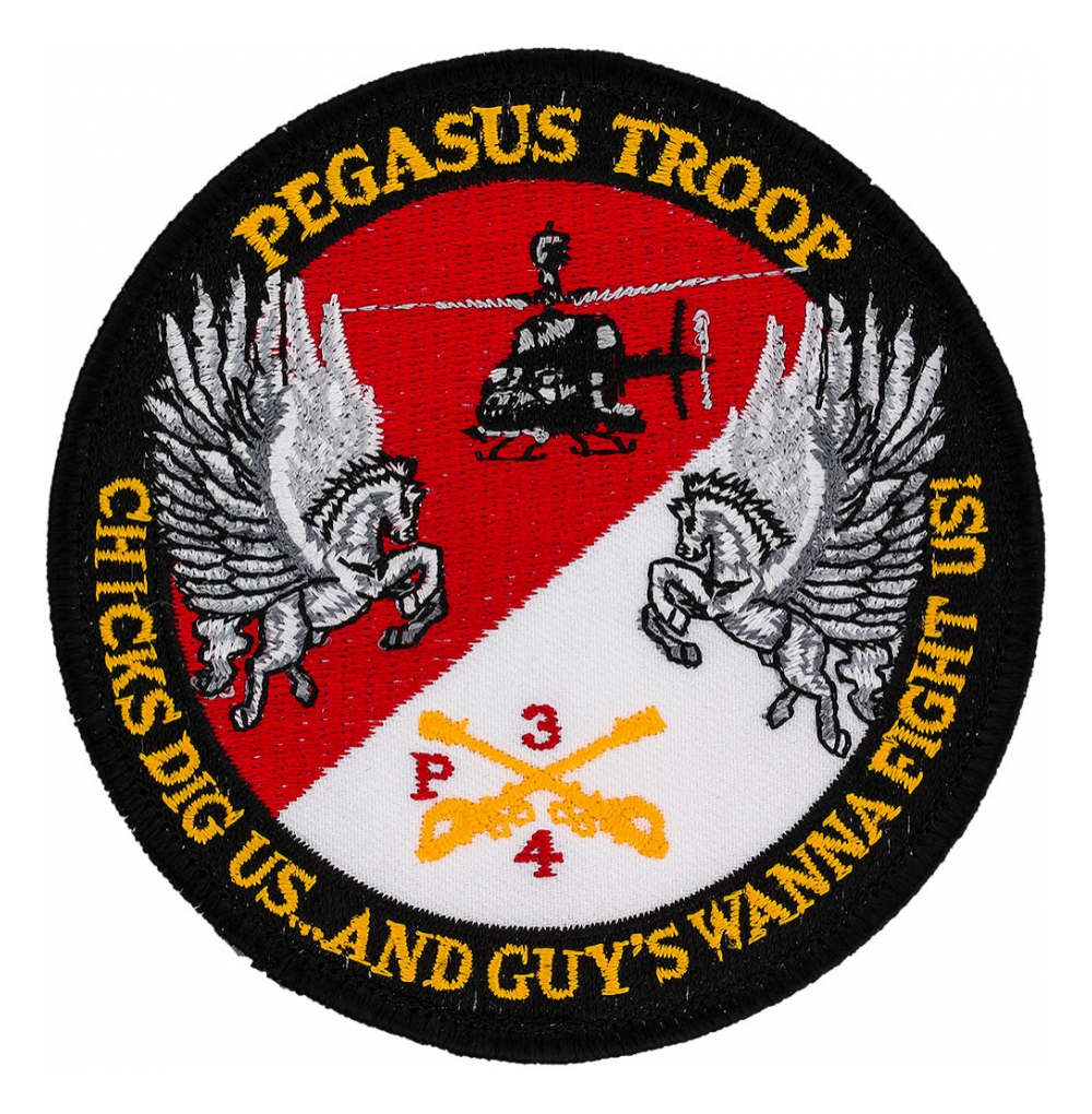 Pegasus 3/4 Air Cavalry Regiment Patch | Flying Tigers Surplus
