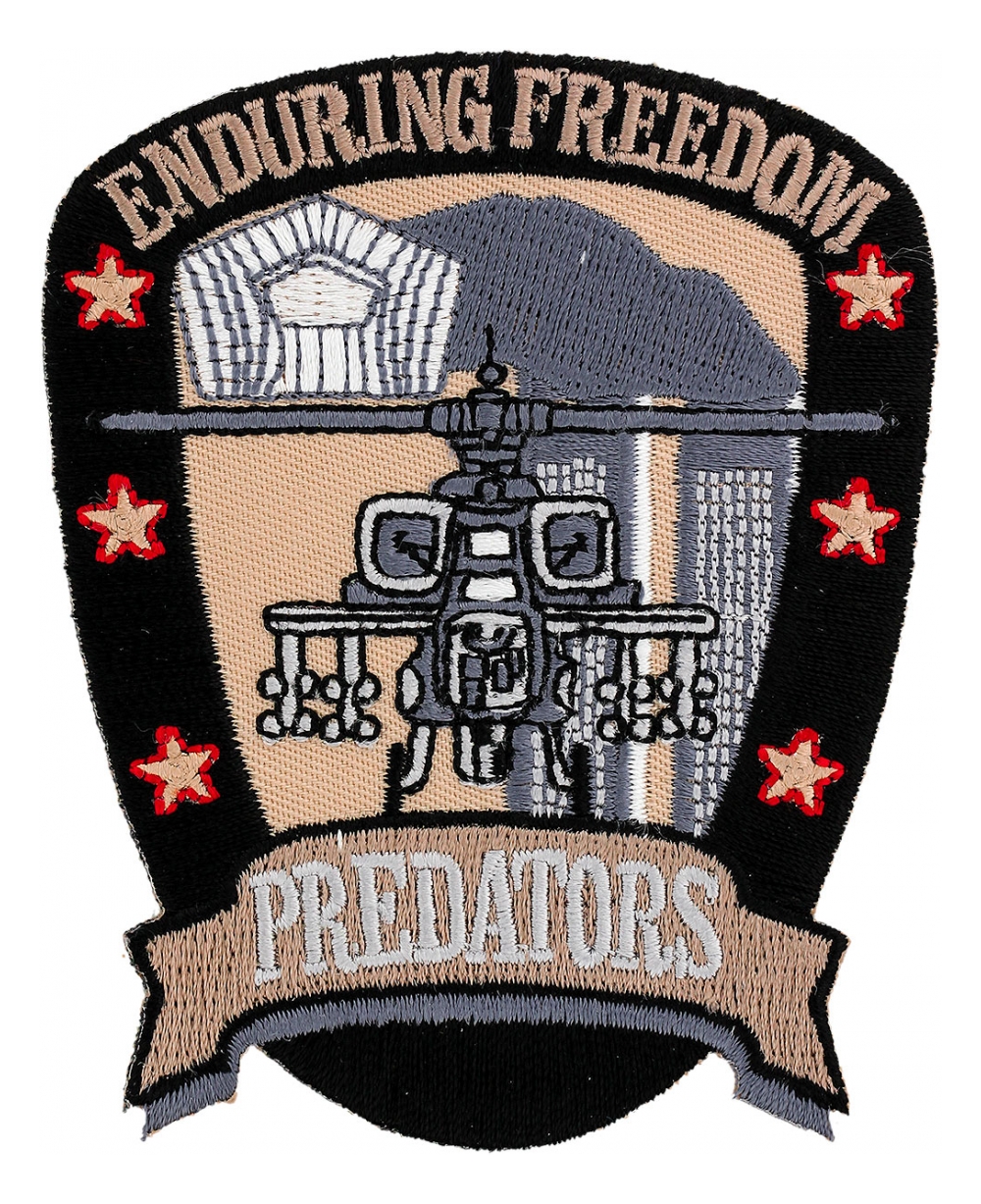 Operation Enduring Freedom Predators Patch | Flying Tigers Surplus