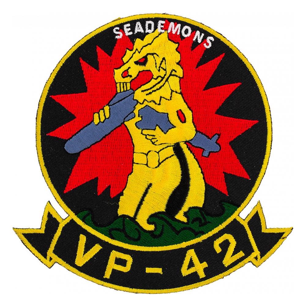 Navy Patrol Squadron VP-42 Sea Demons Patch | Flying Tigers Surplus
