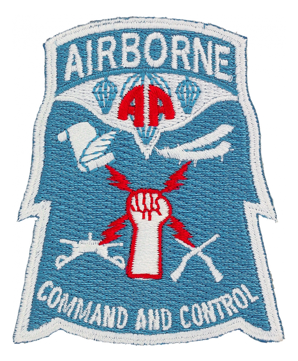 82nd Airborne Command & Control Patch | Flying Tigers Surplus