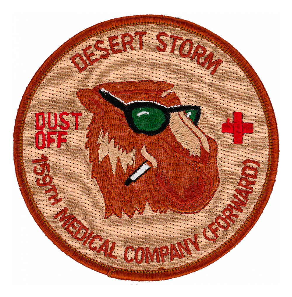 159th Medical Company Dust Off Desert Storm Patch | Flying Tigers Surplus