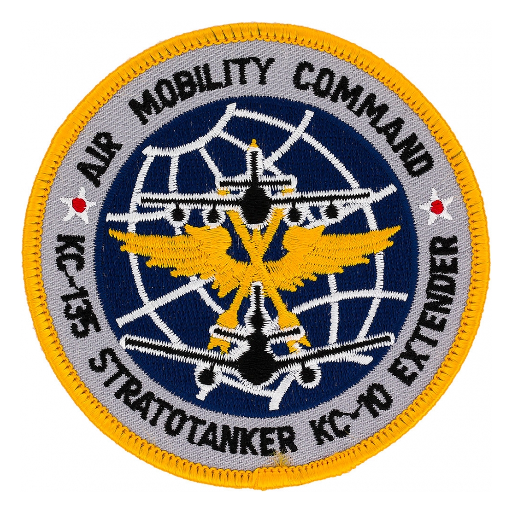 Air Mobility Command KC-135 Stratotanker KC-10 Extender Patch Full ...