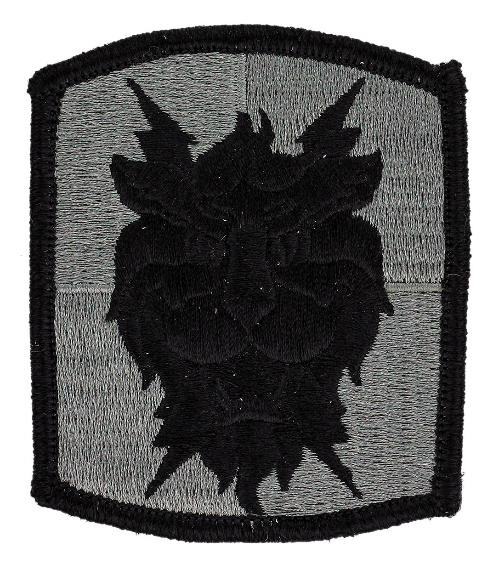 35th Signal Brigade Patch Foliage Green (With Hook Fastener) | Flying ...