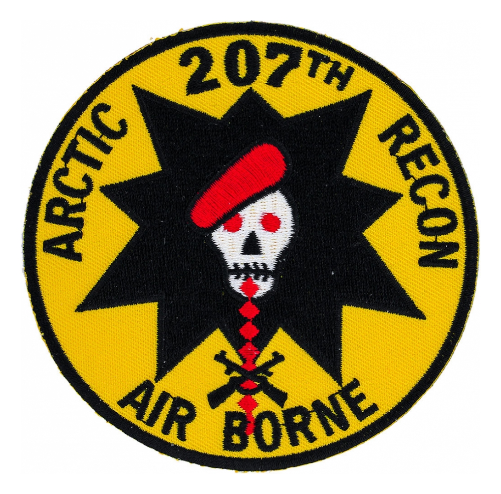 207th Arctic Airborne Recon Patch | Flying Tigers Surplus