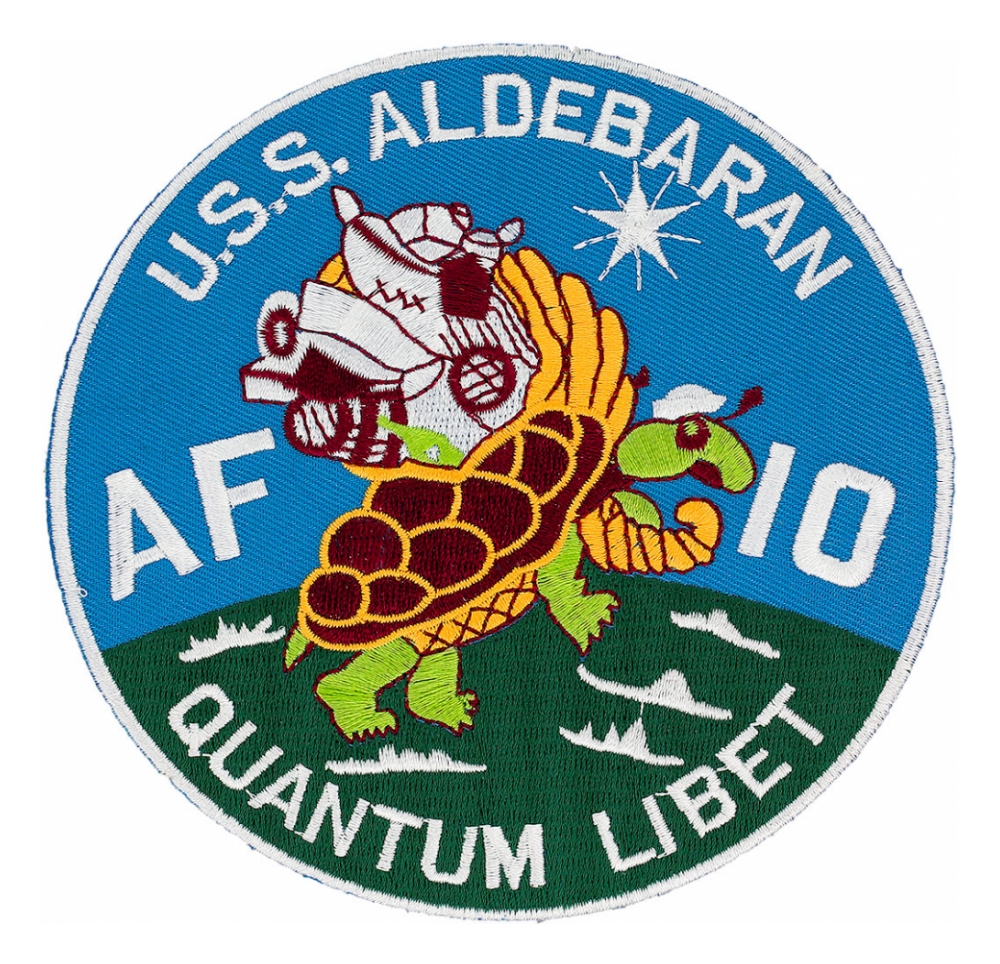 USS Aldebaran AF-10 Ship Patch | Flying Tigers Surplus