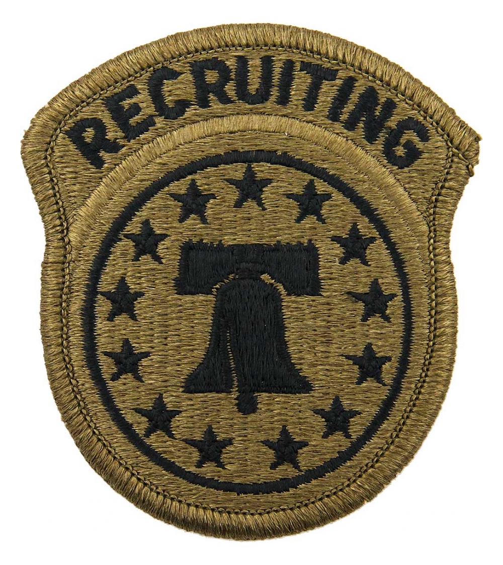 Recruiting Command Scorpion Ocp Patch With Hook Fastener Flying