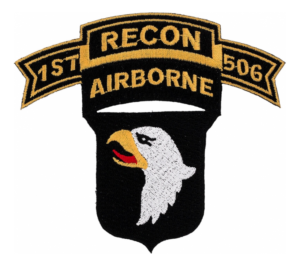 1st Battalion, 506th PIR, 101st airborne Division Patch | Flying Tigers ...