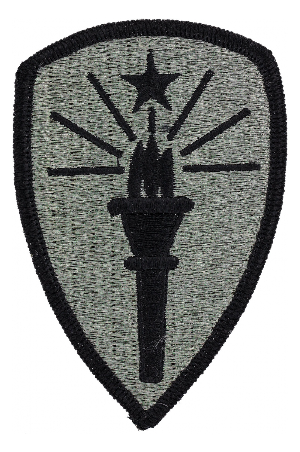 Indiana National Guard Headquarters Patch Foliage Green (VELCRO ...