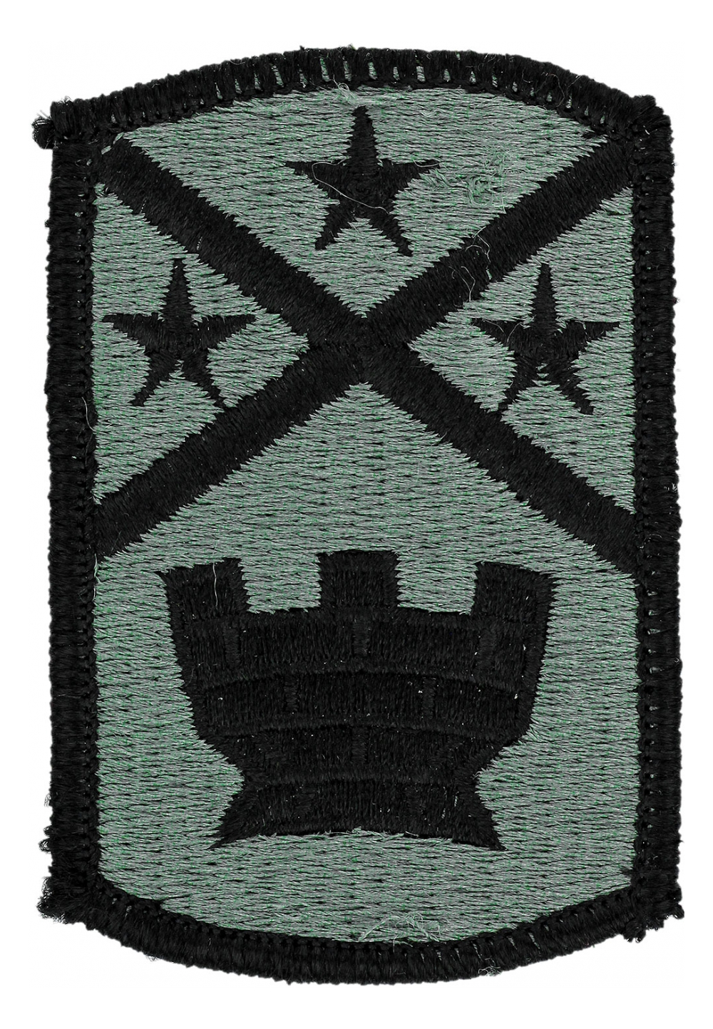 194th Engineer Brigade Patch Foliage Green (VELCRO\®\; brand fastener ...