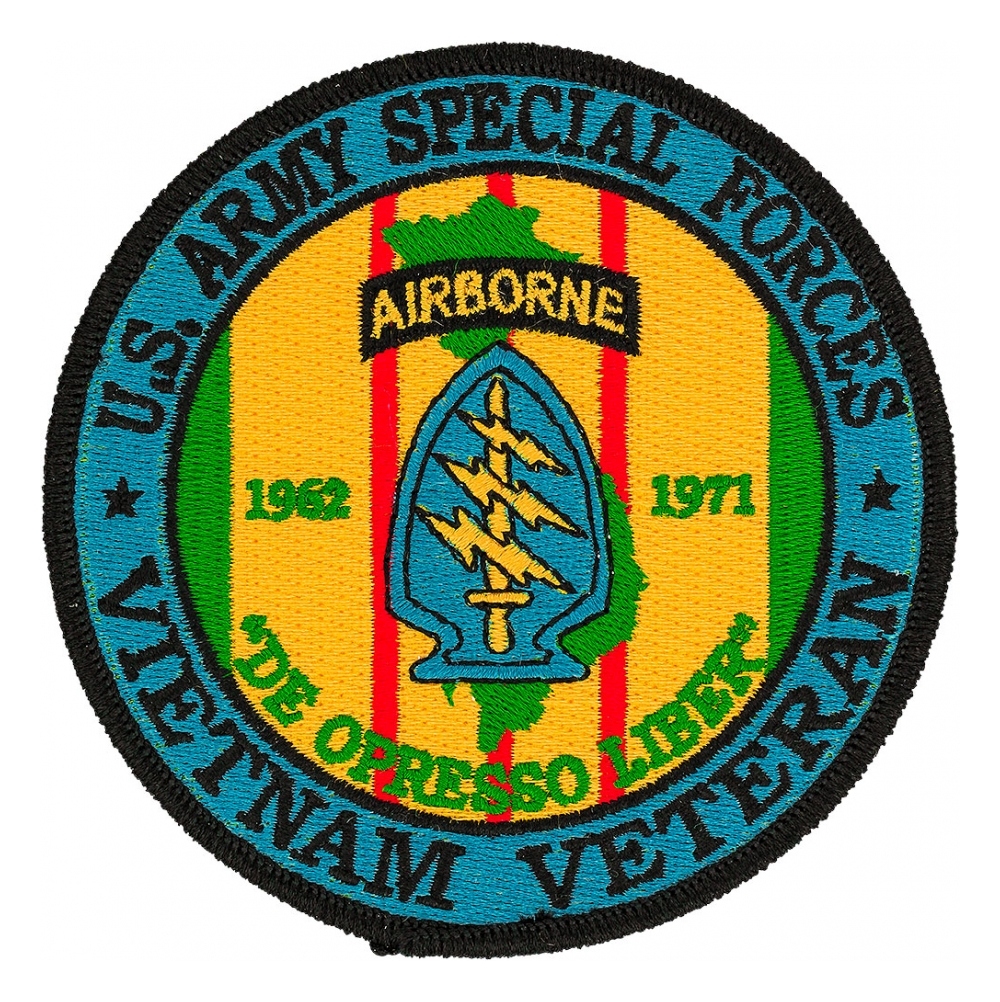 Special Forces Vietnam Veteran Patch | Flying Tigers Surplus