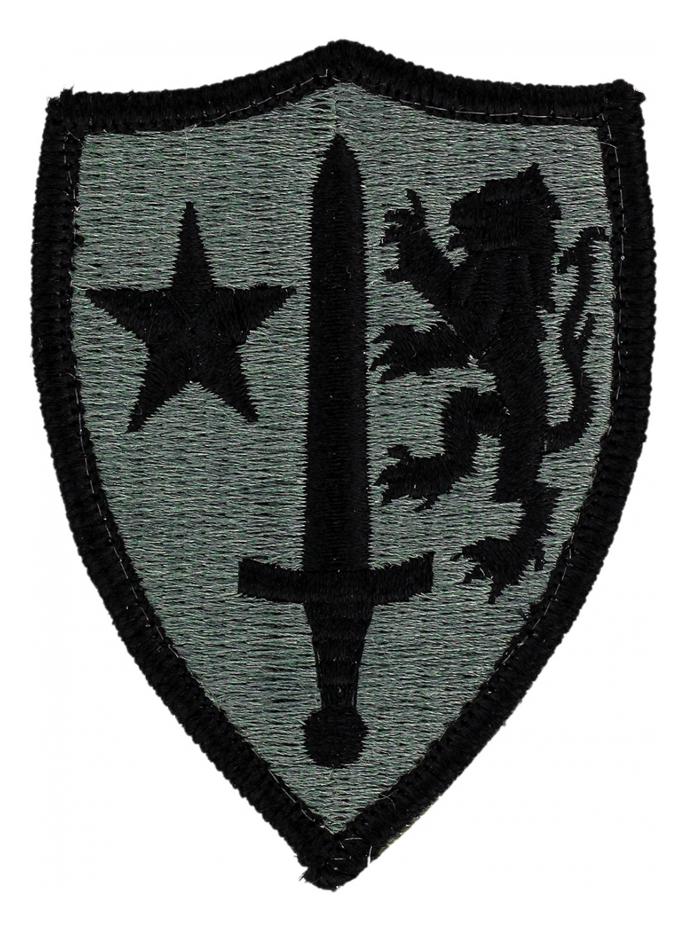 Allied Command Patch Foliage Green (VELCRO\®\; brand fastener Backed ...