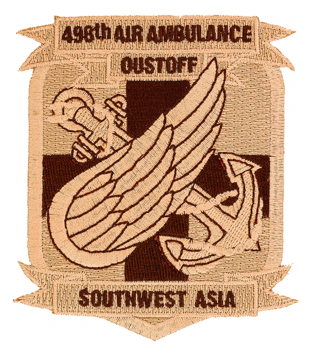 498th Medical Company Dustoff Patch | Flying Tigers Surplus