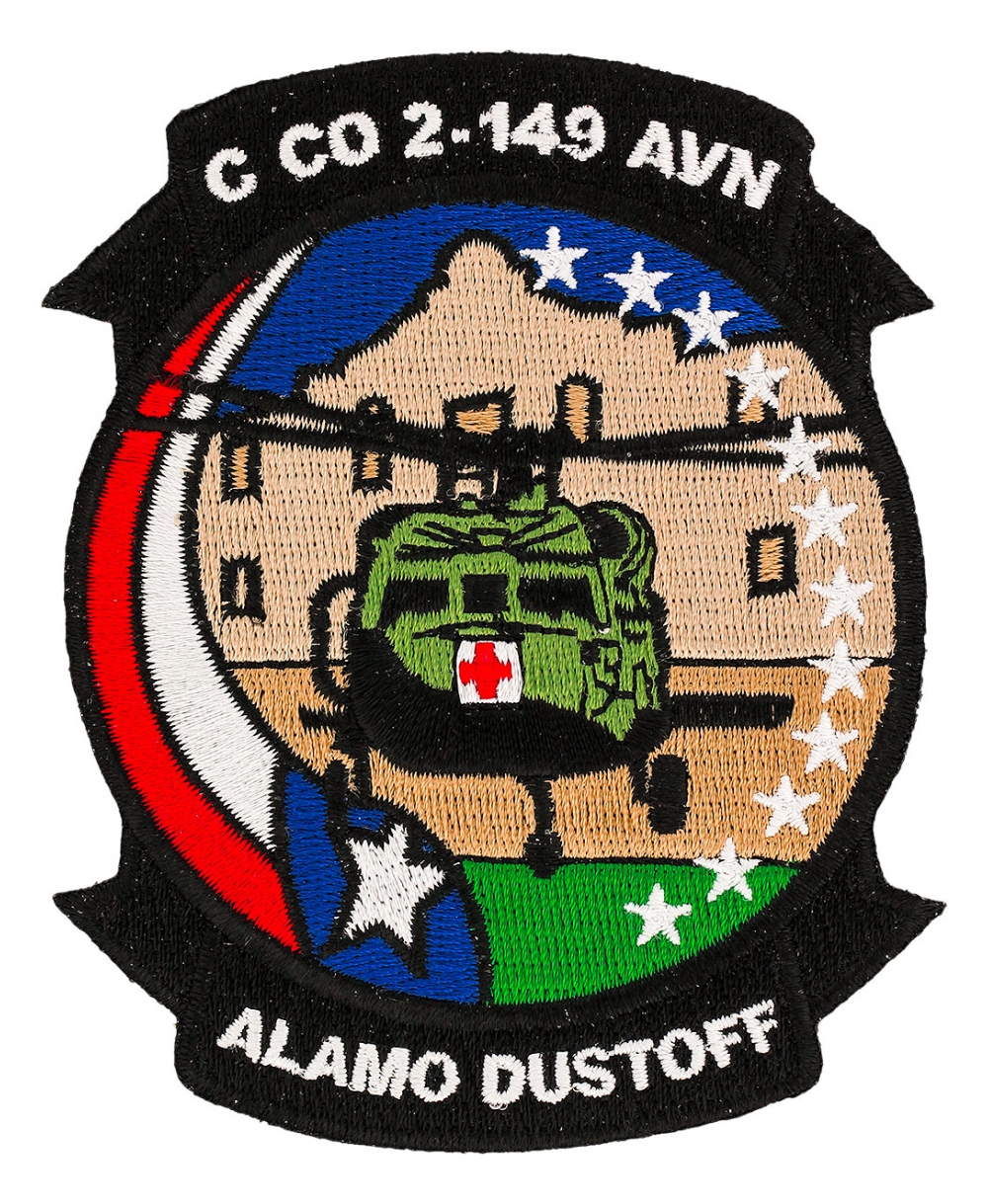 C Company 2-149th Medical Alamo Dustoff Patch | Flying Tigers Surplus