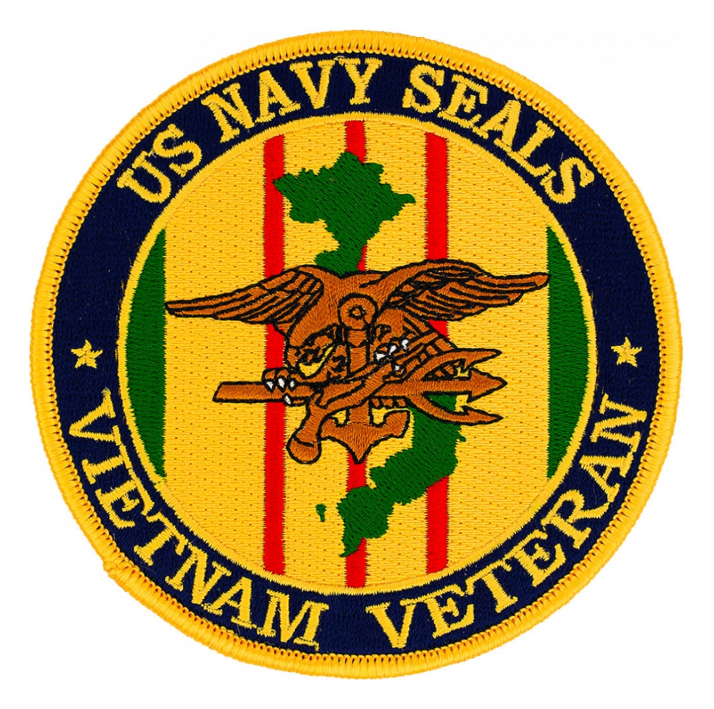 US Navy Seals Vietnam Veteran Patch | Flying Tigers Surplus