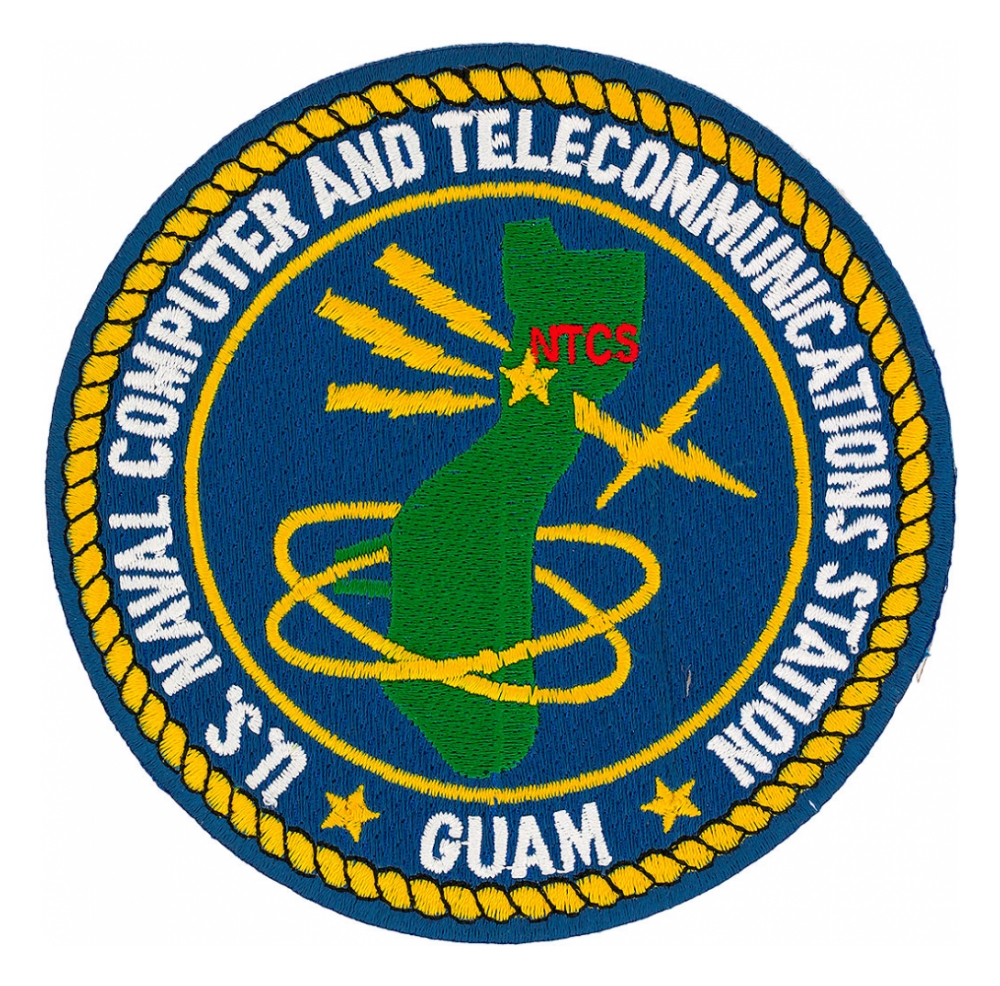 Naval Computer and Telecommunications Station Guam NCTS Patch | Flying ...