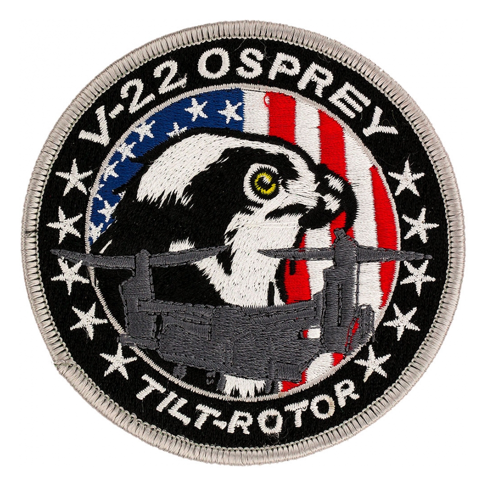 V-22 Osprey Tilt-Rotor Patch | Flying Tigers Surplus