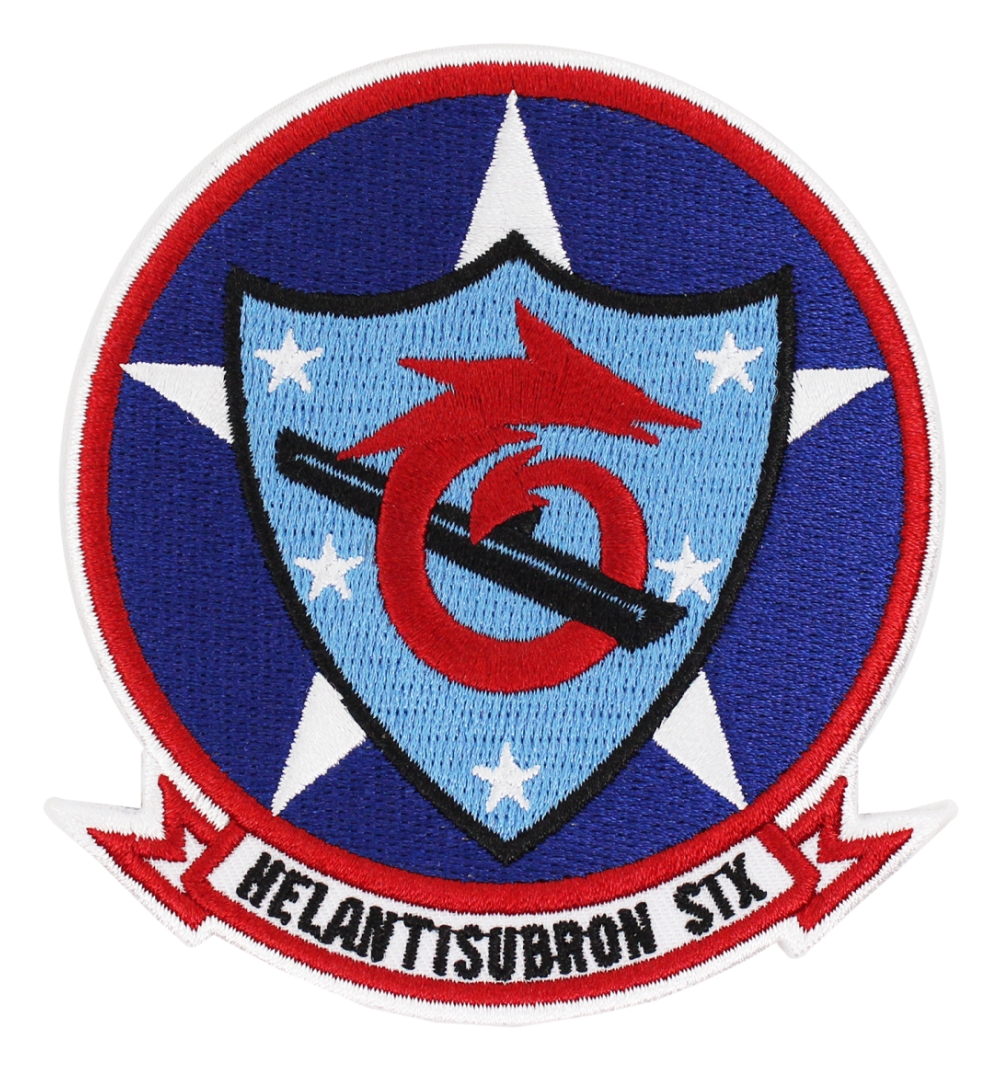 Navy Helicopter Anti-Submarine Squadron Patch HS-6 | Flying Tigers Surplus