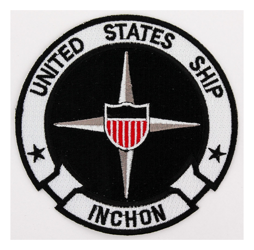 USS Inchon LPH-12 Ship Patch | Flying Tigers Surplus