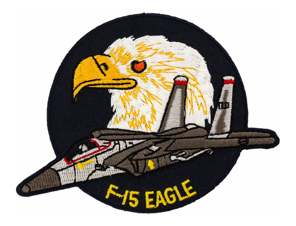 F-15 Eagle Patch | Flying Tigers Surplus