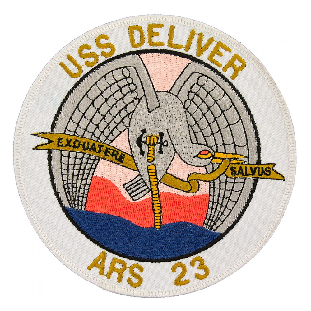 Navy Salvage Ship Patches (ARS, ATS) | Flying Tigers Surplus