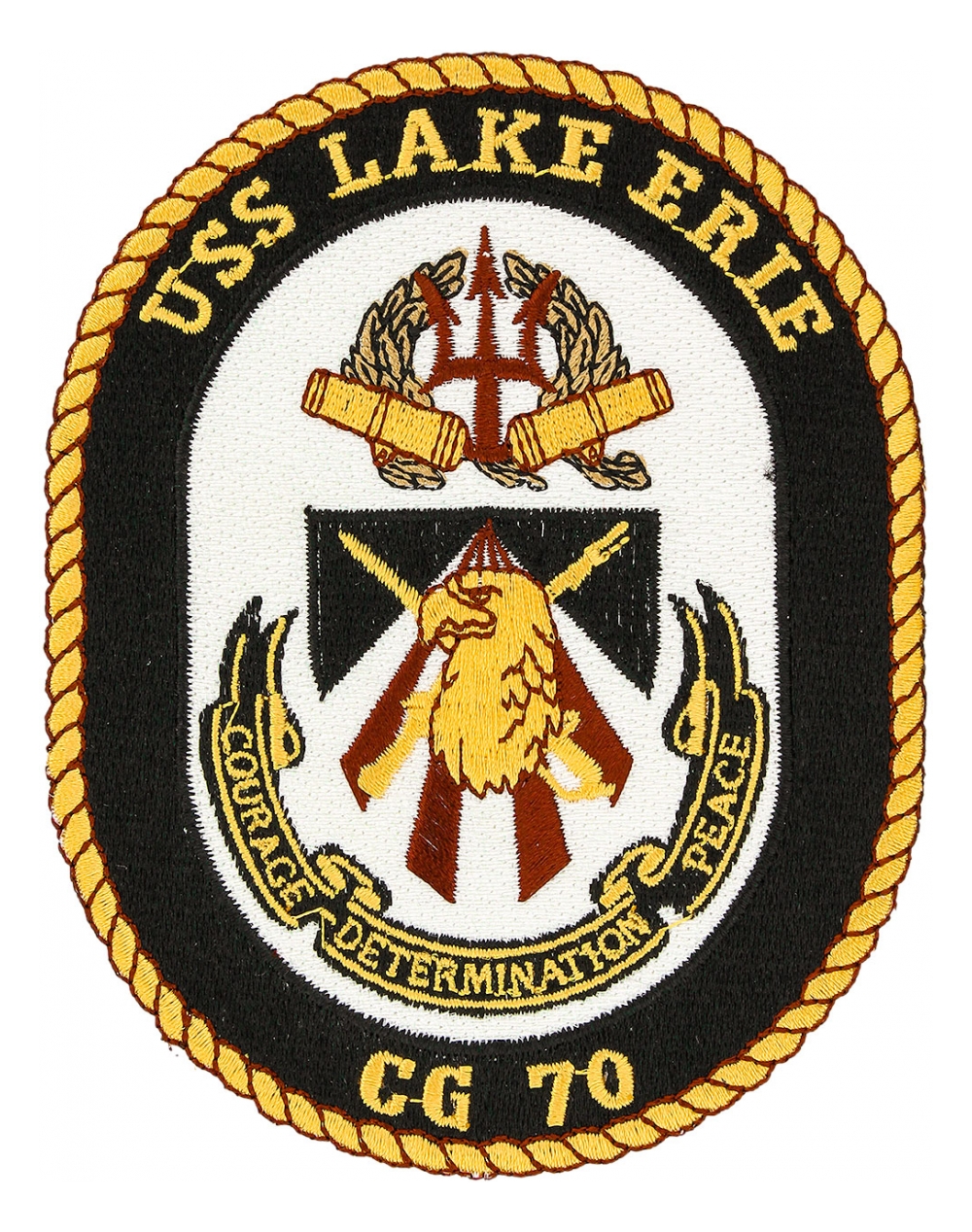 USS Lake Erie CG-70 Ship Patch | Flying Tigers Surplus