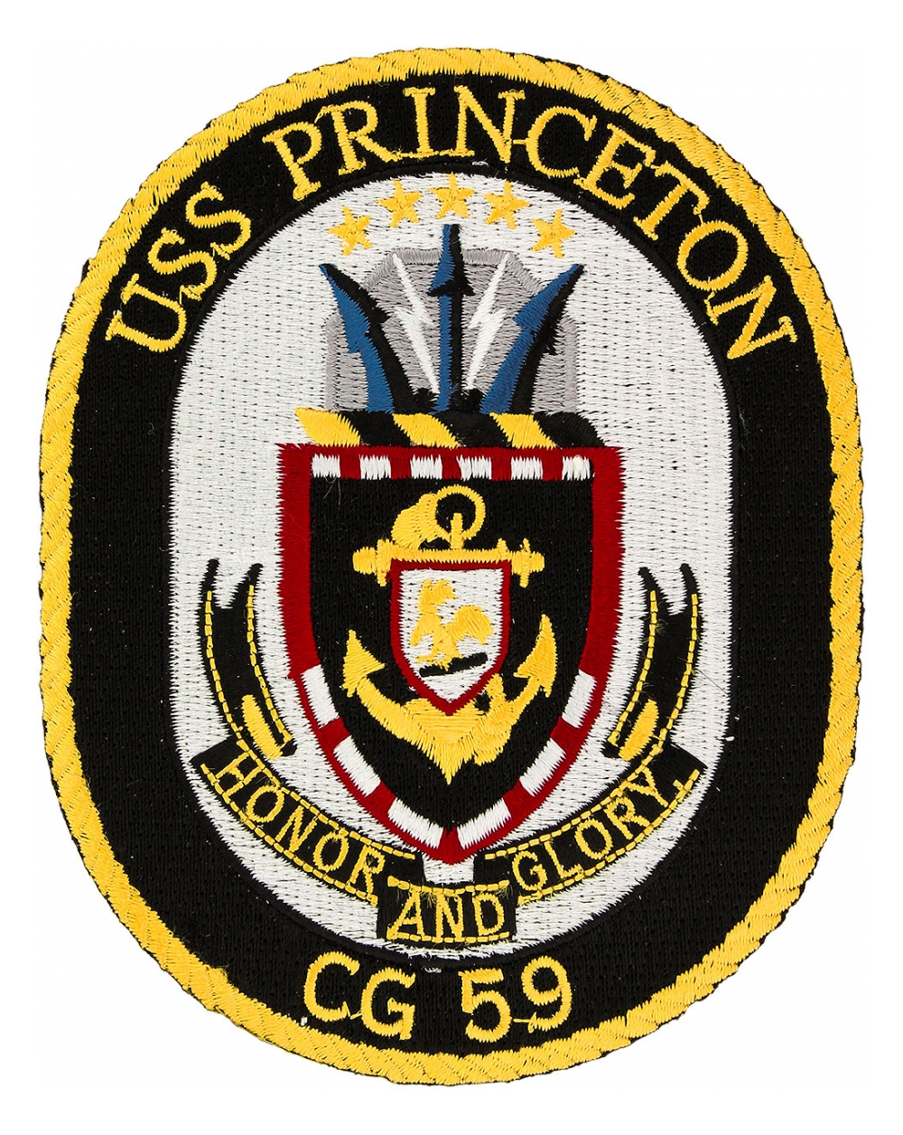 USS Princeton CG-59 Ship Patch | Flying Tigers Surplus